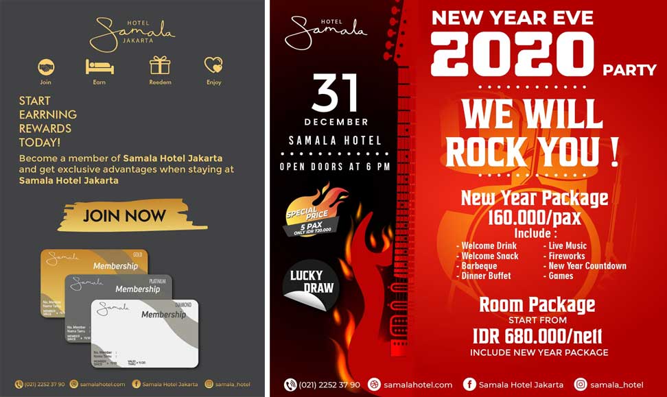 Samala Membership Program And New Year - Samala Hotel Jakarta