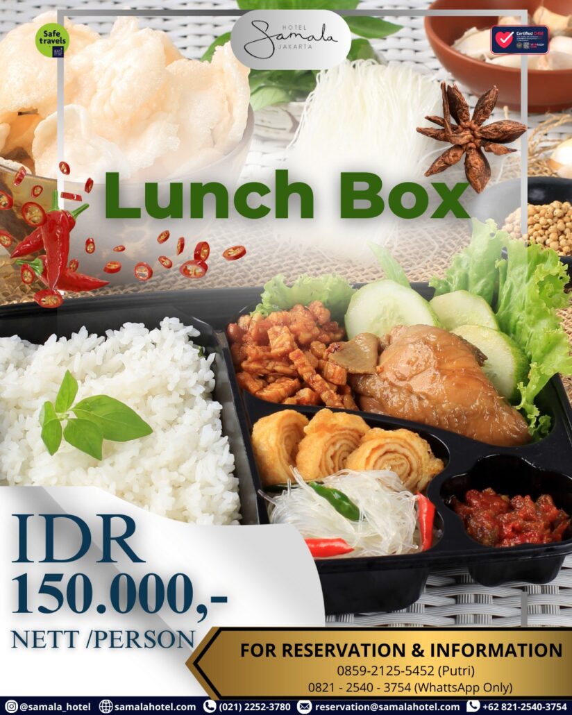 Lunch Box - Samala Hotel Jakarta