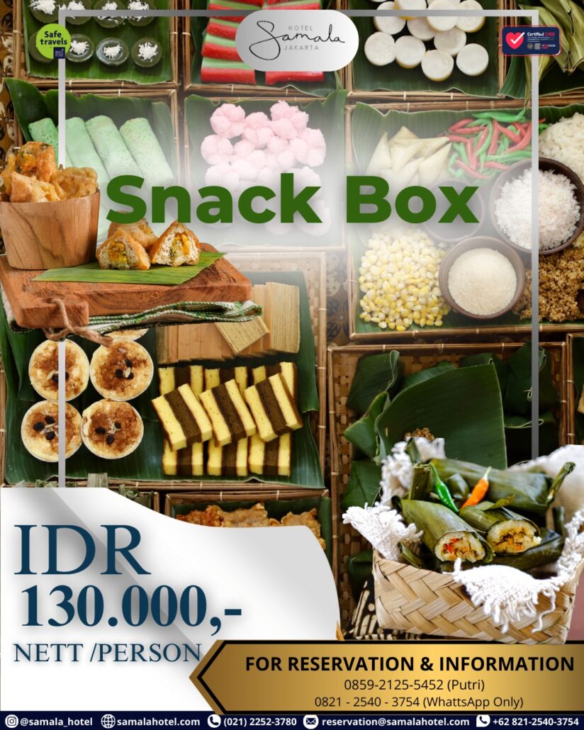 Snack Box - Samala Hotel Jakarta